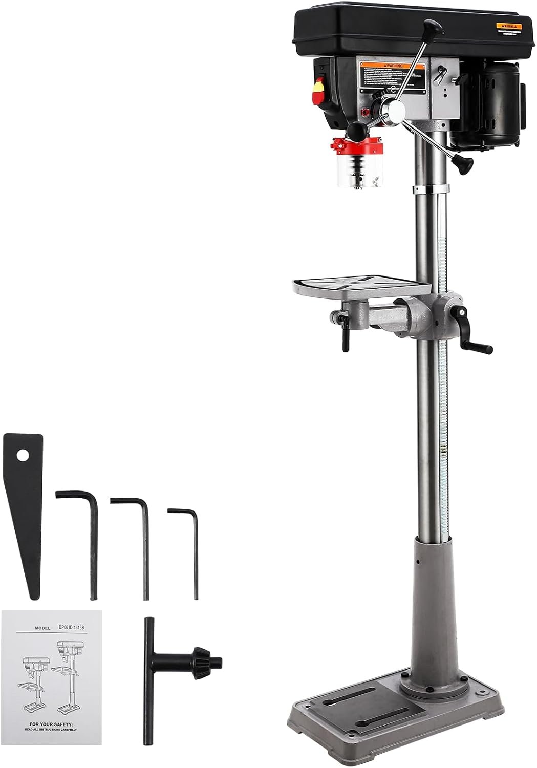 13 in Floor Drill Press Review - Mostly Tools