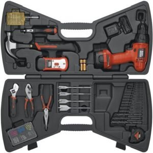 Black & Decker 71-178 9.6-Volt Cordless Drill Project Kit review ...