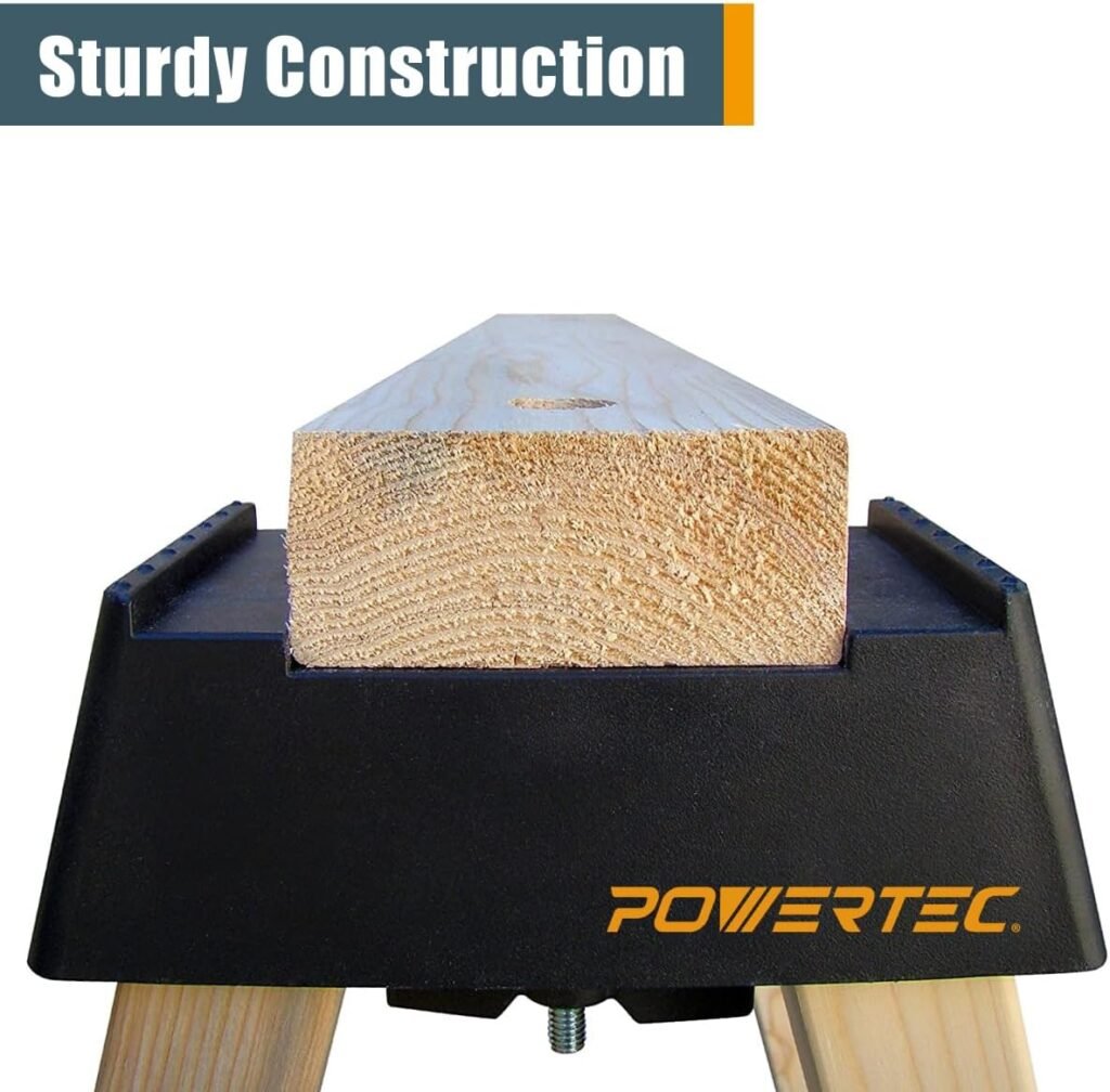 POWERTEC Portable Miter Saw Stand Review - Mostly Tools